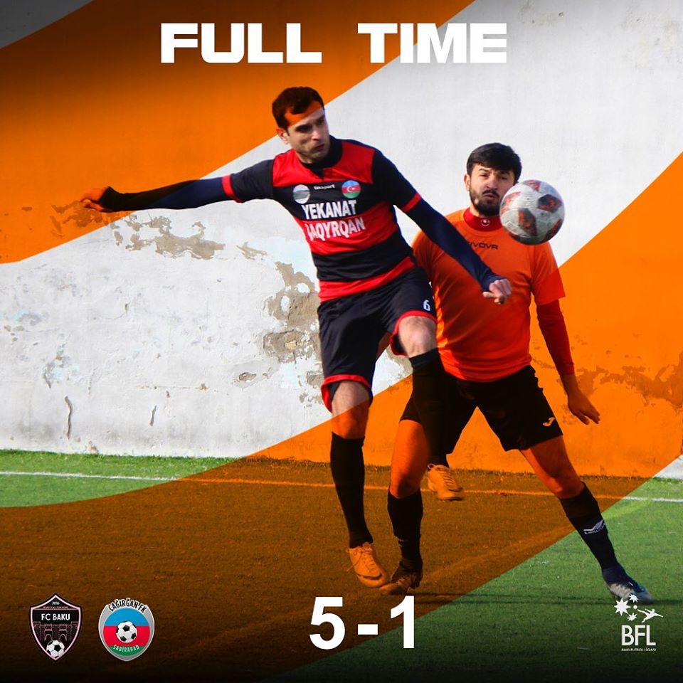 "FC Baku" BFL-də yarımfinalın qapısını araladı